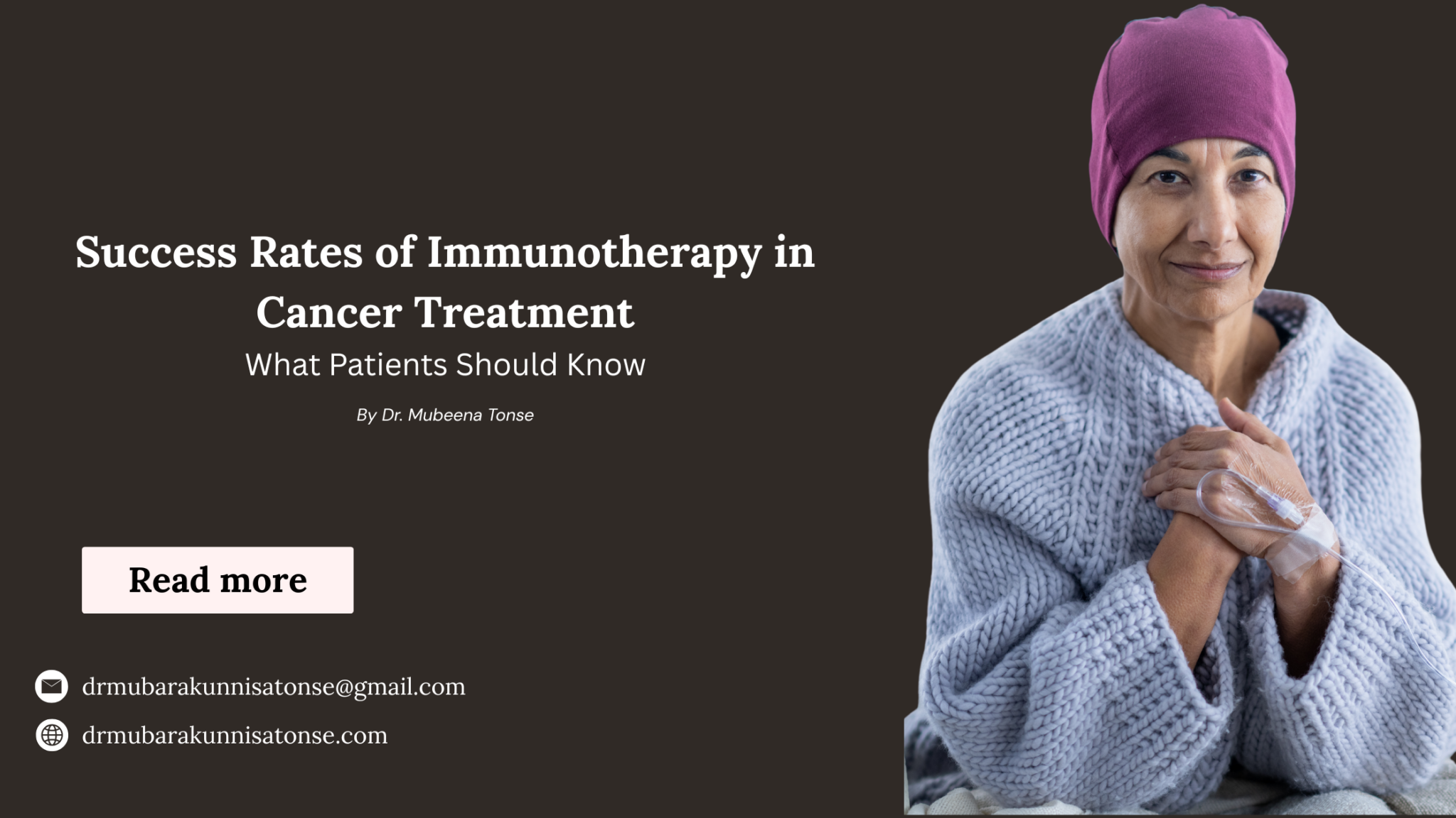 Success Rates of Immunotherapy in Cancer Treatment: What Patients ...